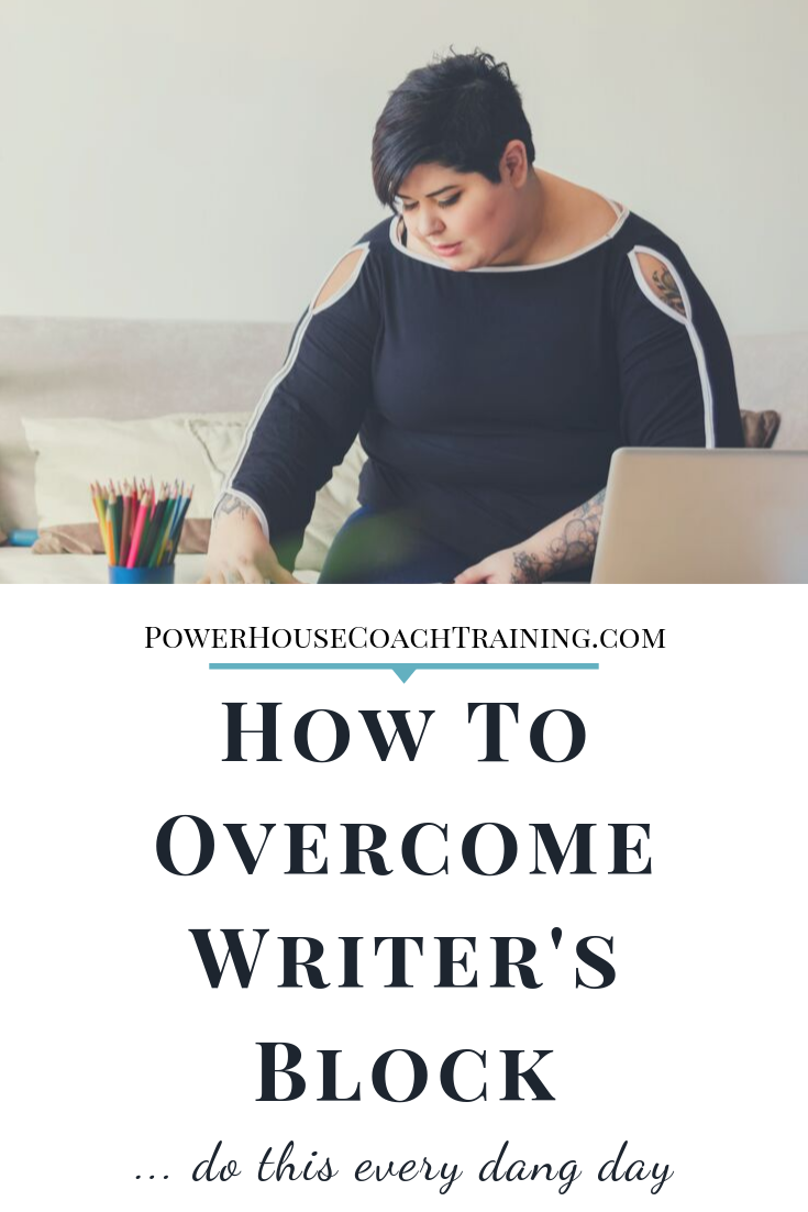 How To Overcome Writer's Block - Vanessa Long